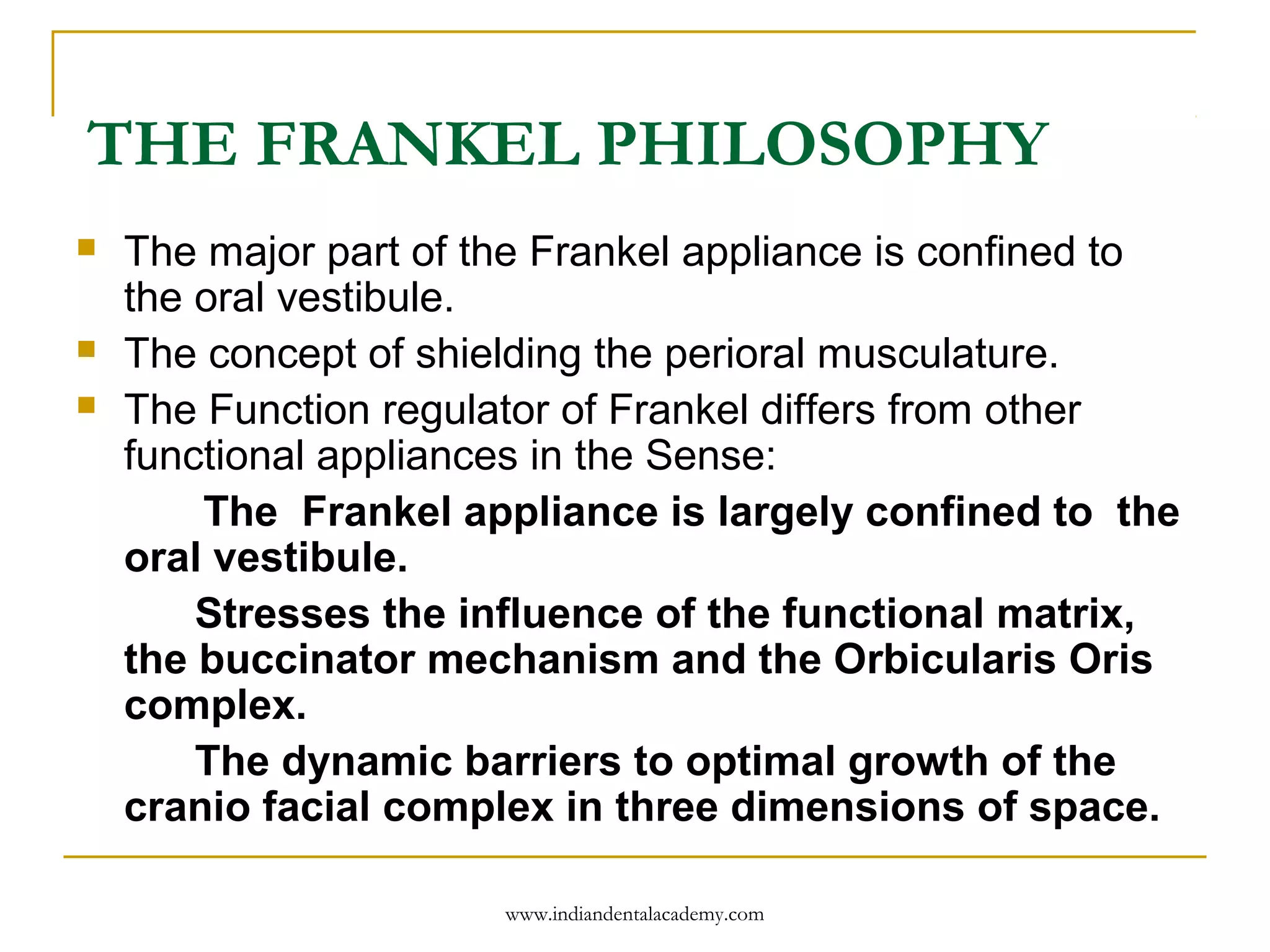 FRANKEL FUNCTION REGULATOR | PPT
