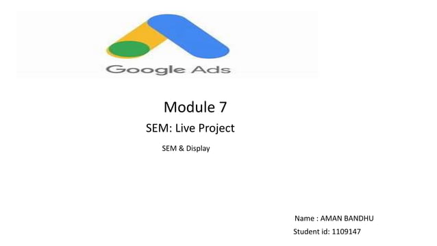 Sem live project | PPTX