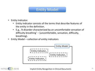 Implicit Entity Recognition in Clinical Documents | PPTX