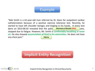 Implicit Entity Recognition in Clinical Documents | PPTX