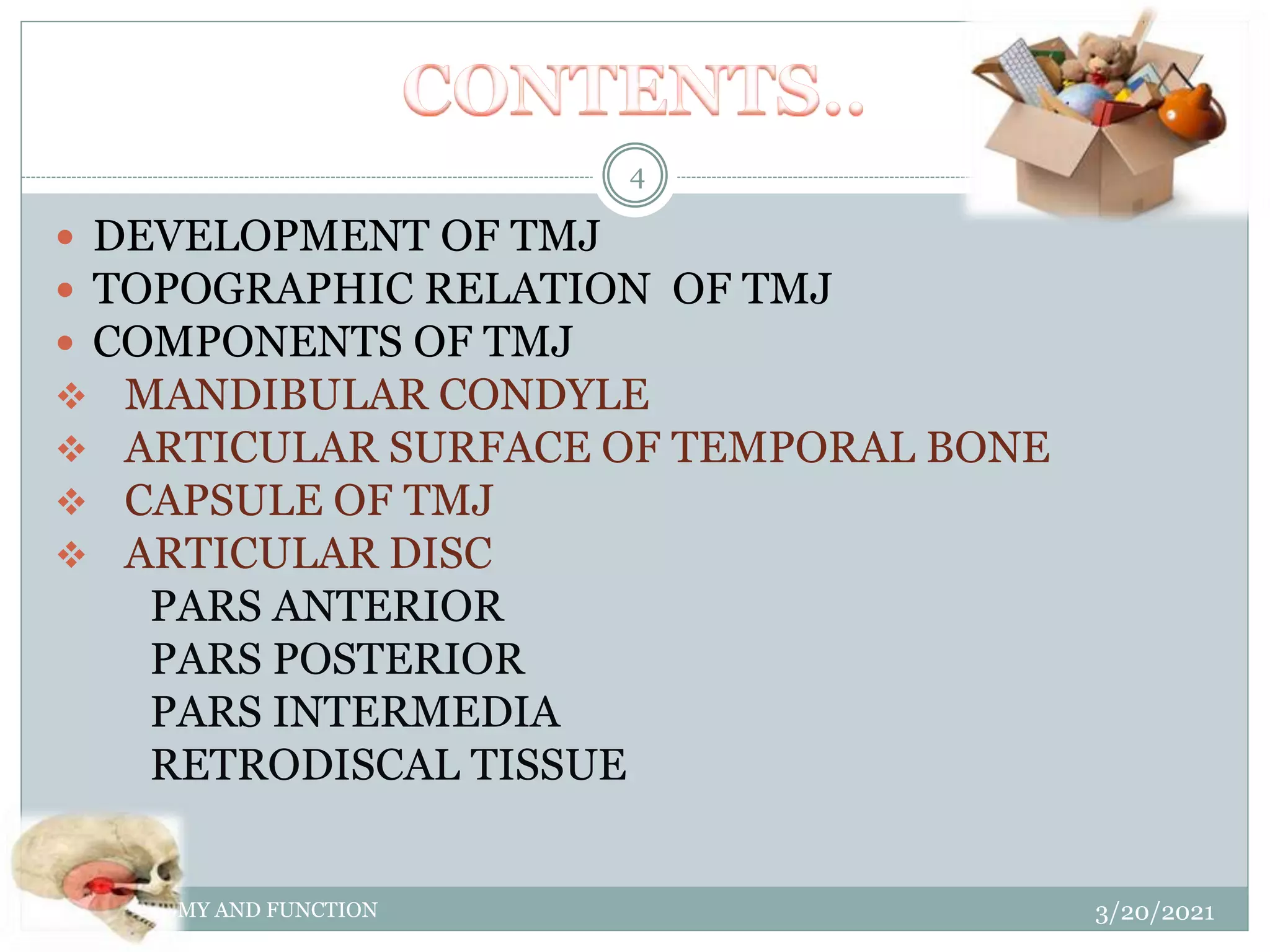 Temporomandibular joint | PPTX