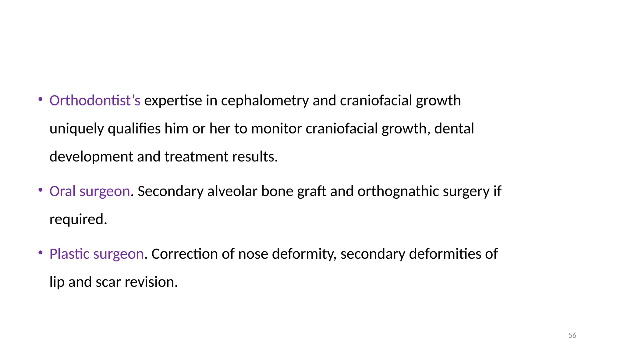 cleft lip and palate in orthodontics.pptx | Ear, Nose and Throat Conditions | Diseases and ...