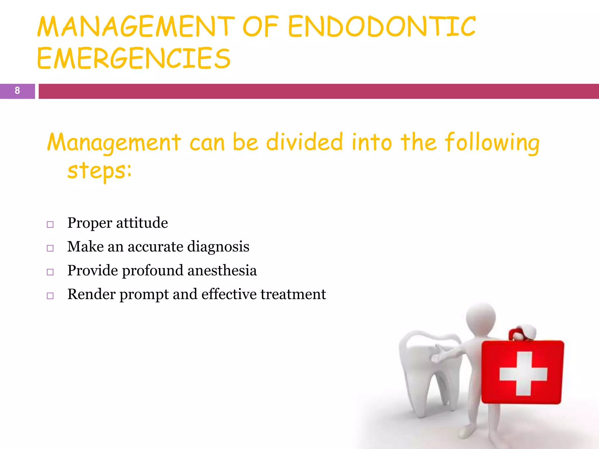 endodontic emergencies | PPTX