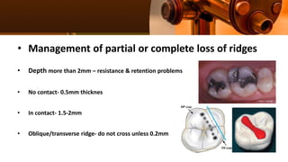 principles for restoration of badly broken teeth | PPTX