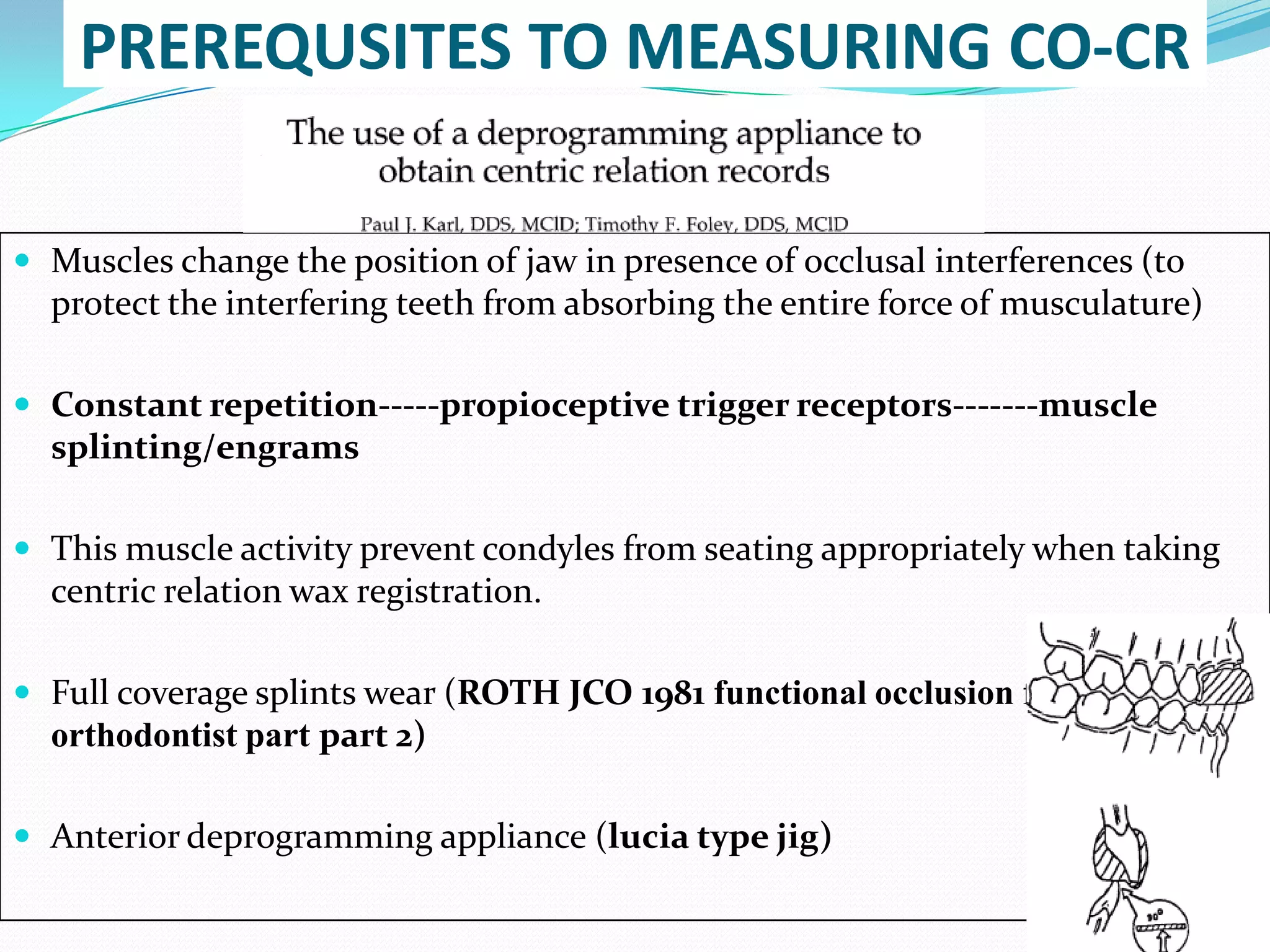 condylar position indicator | PDF
