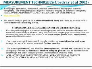 condylar position indicator | PDF