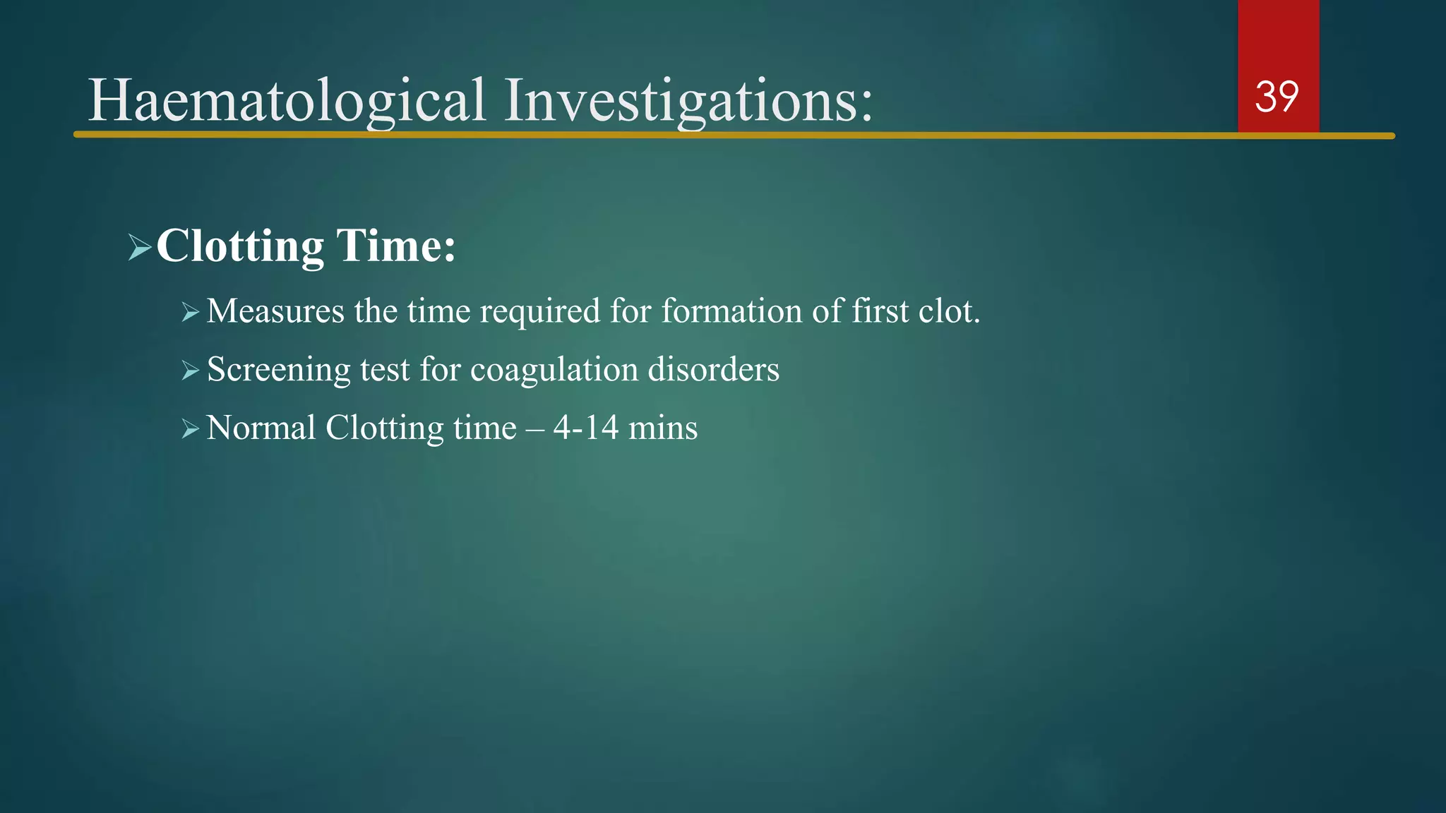 Laboratory Investigations | PPTX