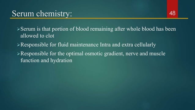 Laboratory Investigations | PPTX | Blood Disorders | Diseases and ...