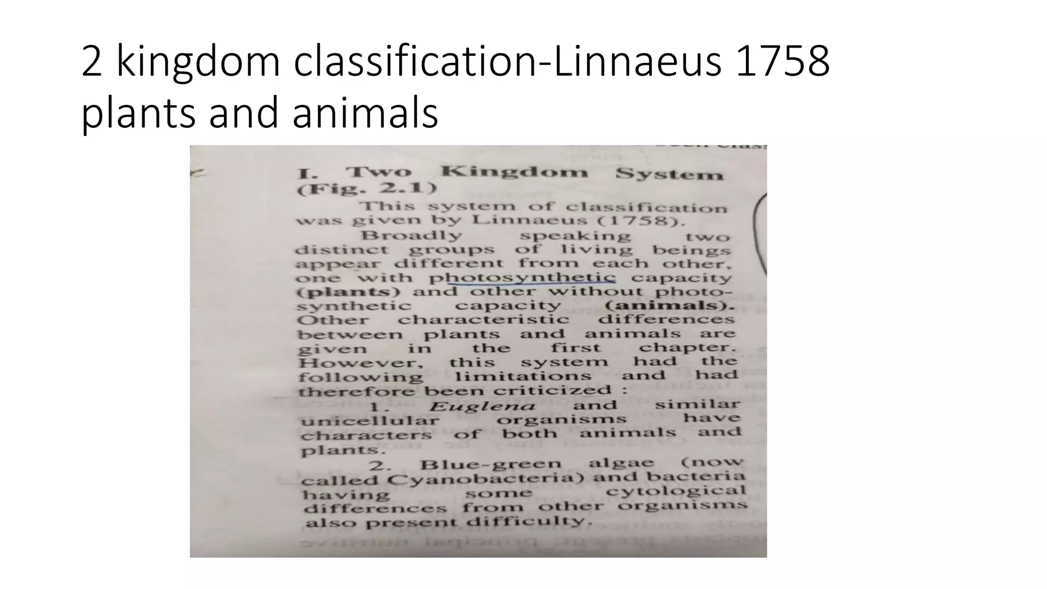 whittakar and carl woose classification | PPTX