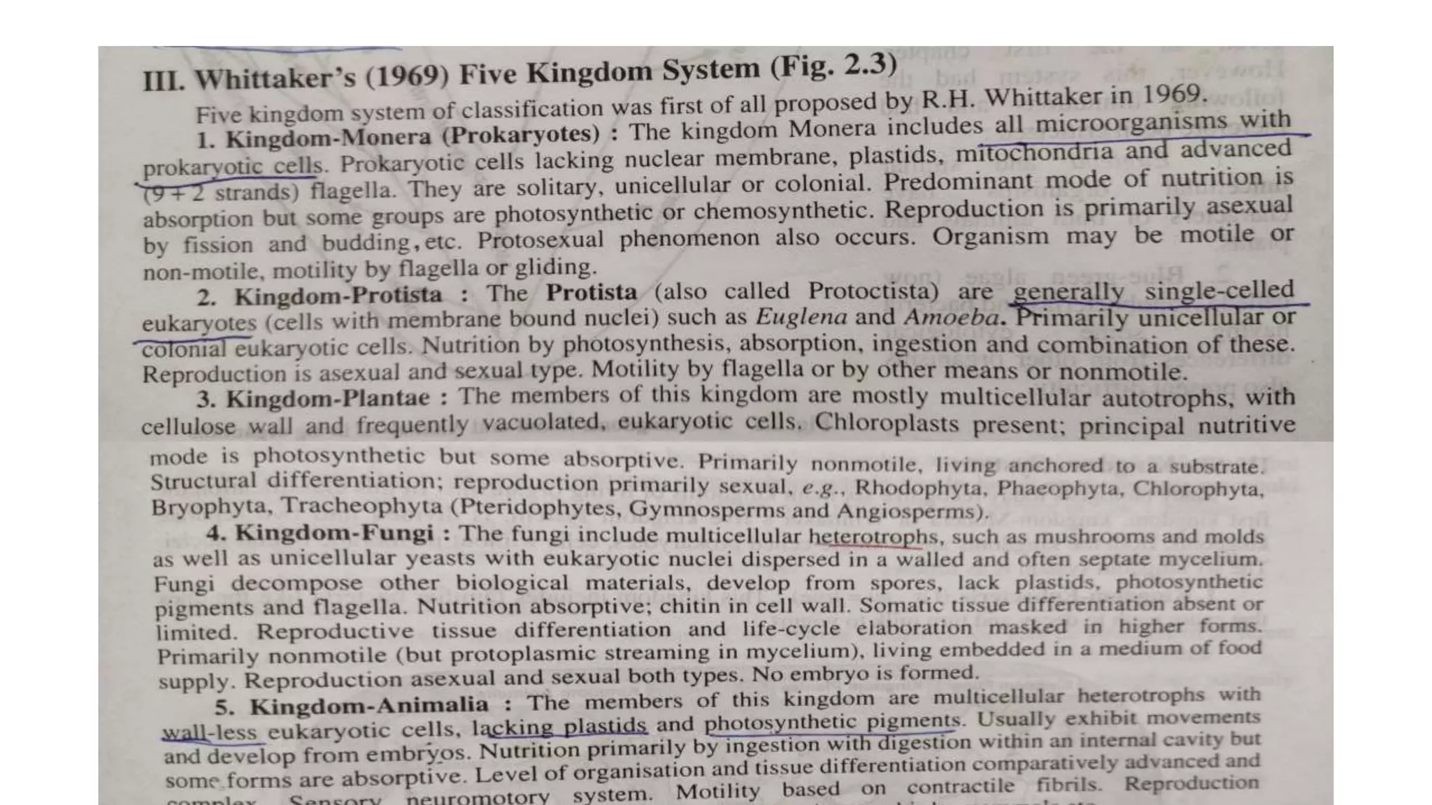 whittakar and carl woose classification | PPTX
