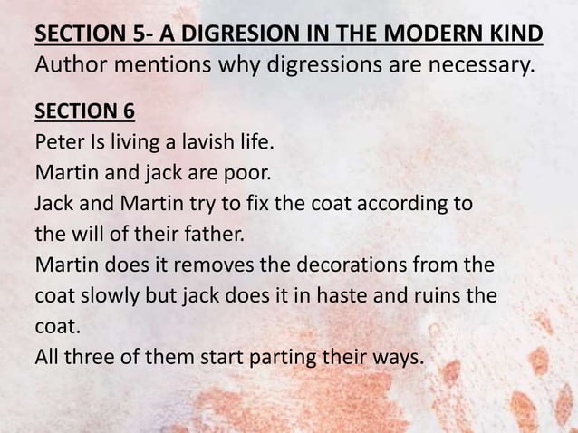 A Tale of A Tub by Jonathan Swift | PPTX