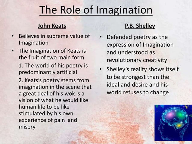 COMPARISON BETWEEN KEATS AND SHELLEY | PPTX