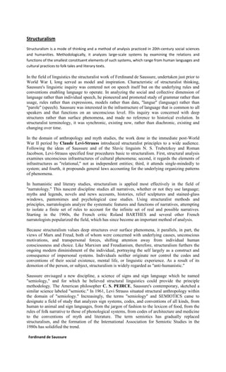 structuralism | PDF