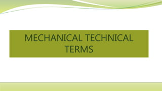 technical terms in design | PPT