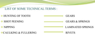 technical terms in design | PPT