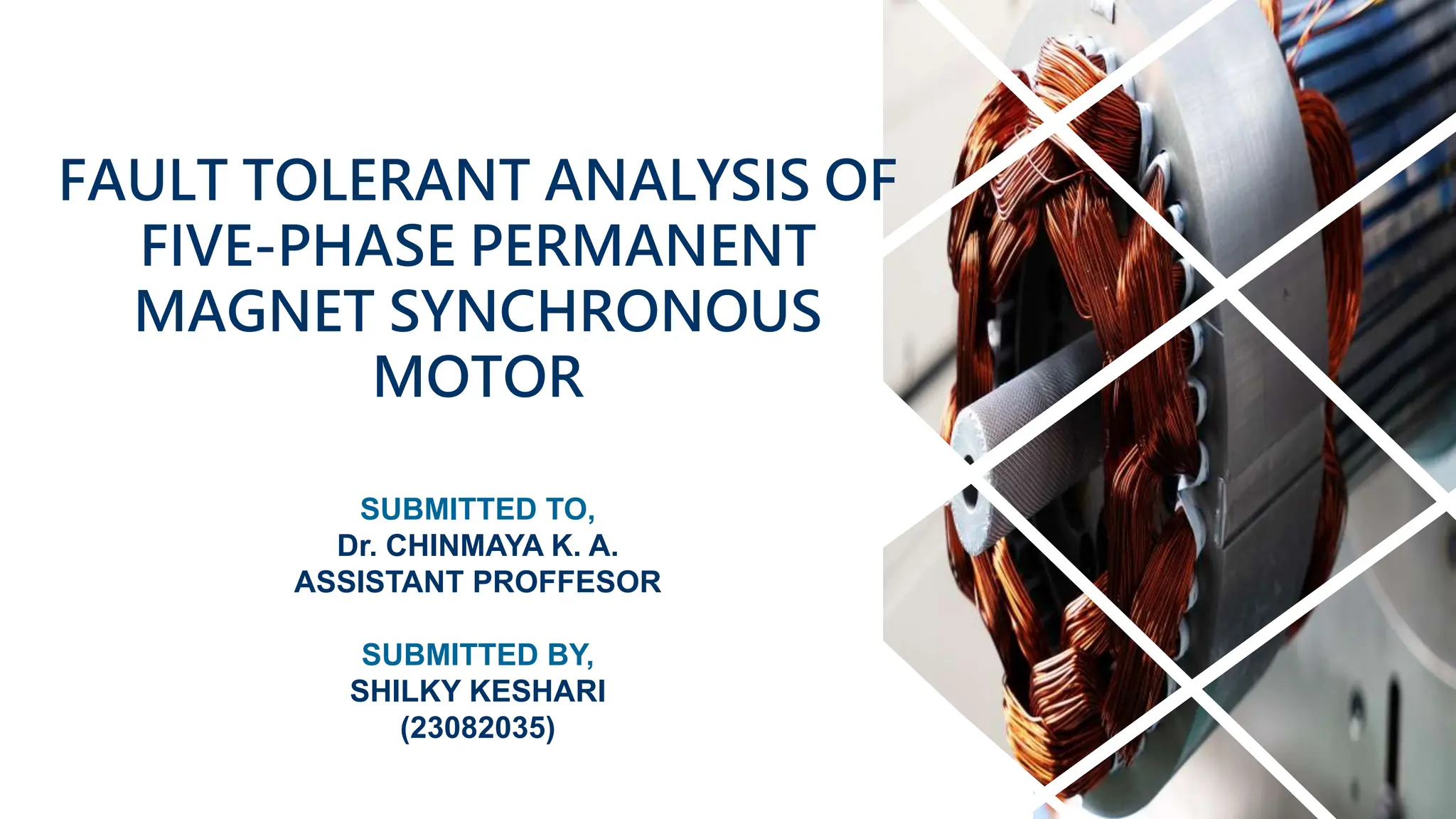 Five Phase Pmsm Electrical Motor Synchronous Pptx
