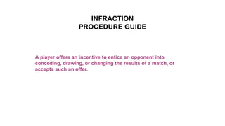 Bribery and collusion | PPT