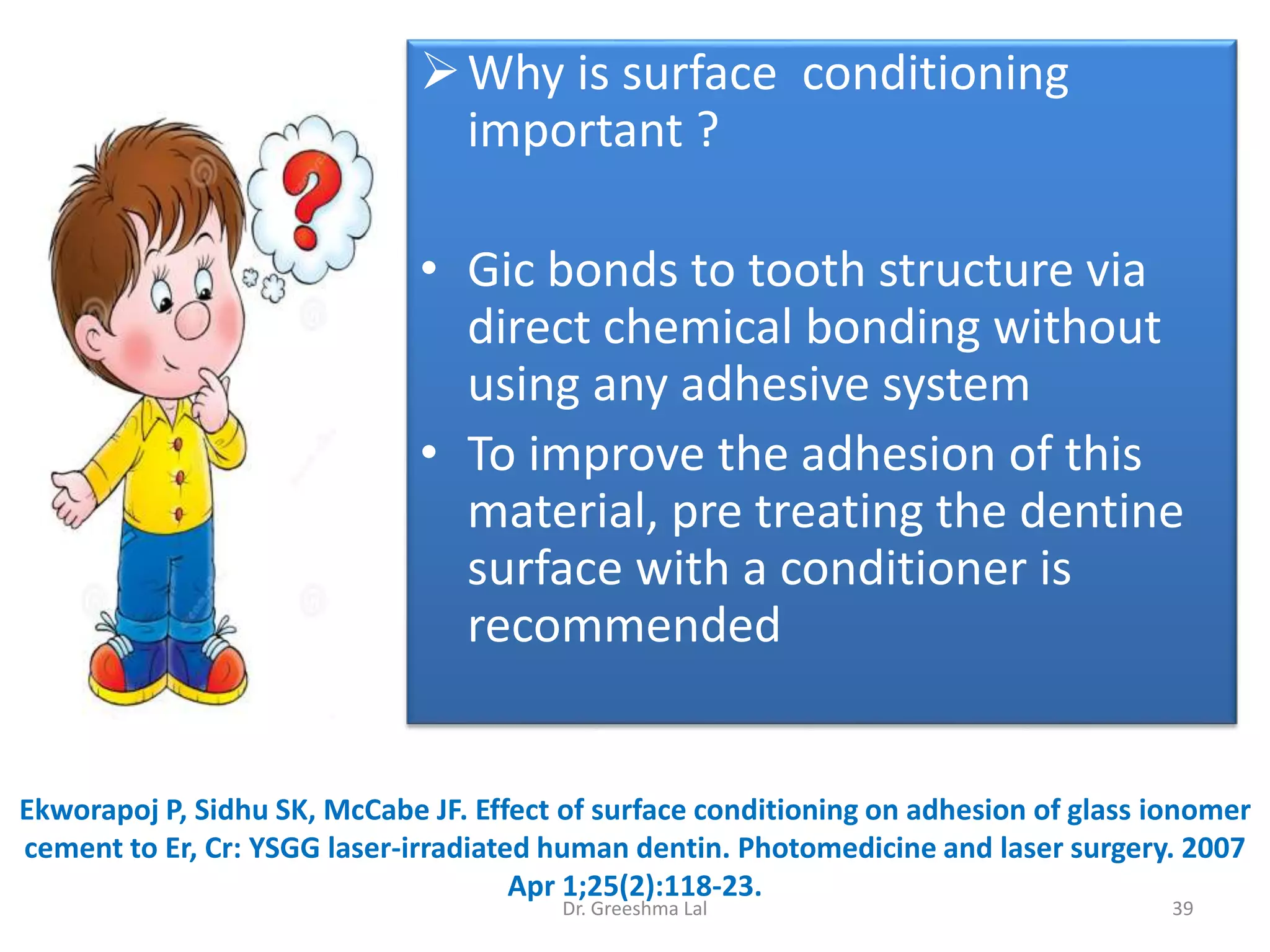 Glass Ionomer Cement | PPTX
