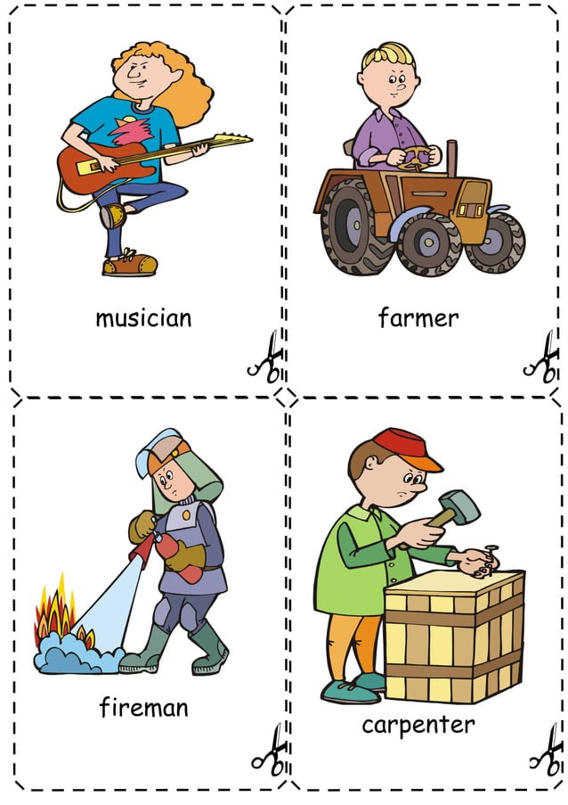 jobs flashcards | DOC | Careers