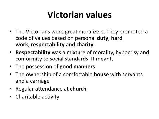 Sem 2 ppt 2 victorian era society_and_social_class_structure | PPT