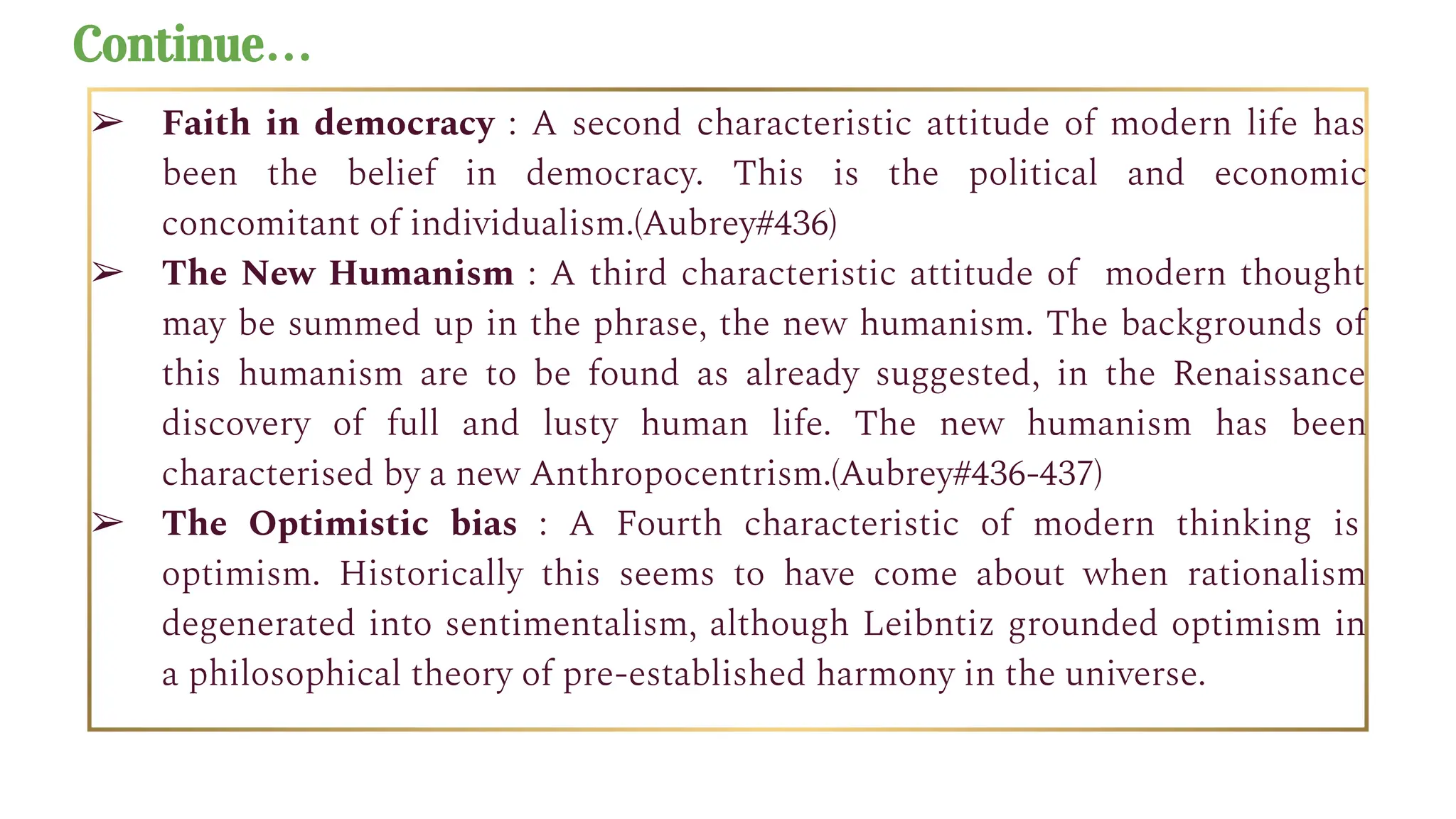 Modernism and Its Characteristics | PDF