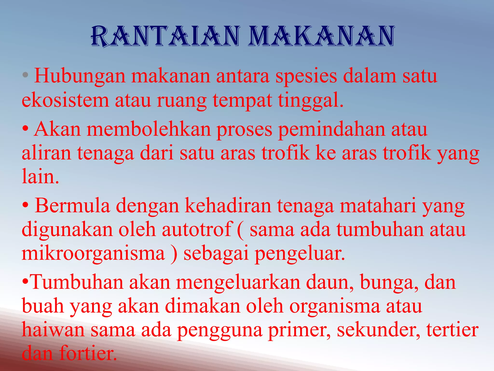 Sem 3- Rantain Makanan dan Siratan Makanan | PPTX