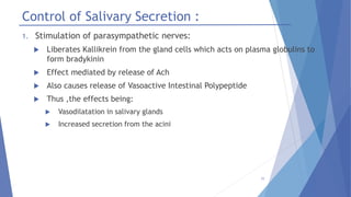 Salivary glands – anatomy and physiology | PPTX