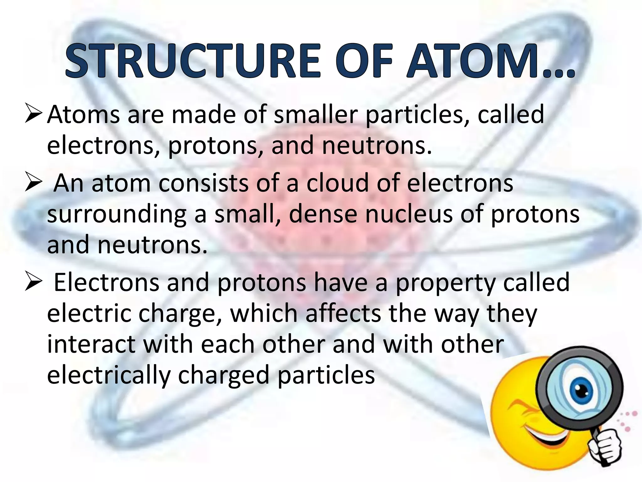 structure of atom | PPTX