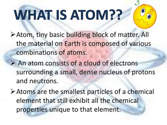 structure of atom | PPTX