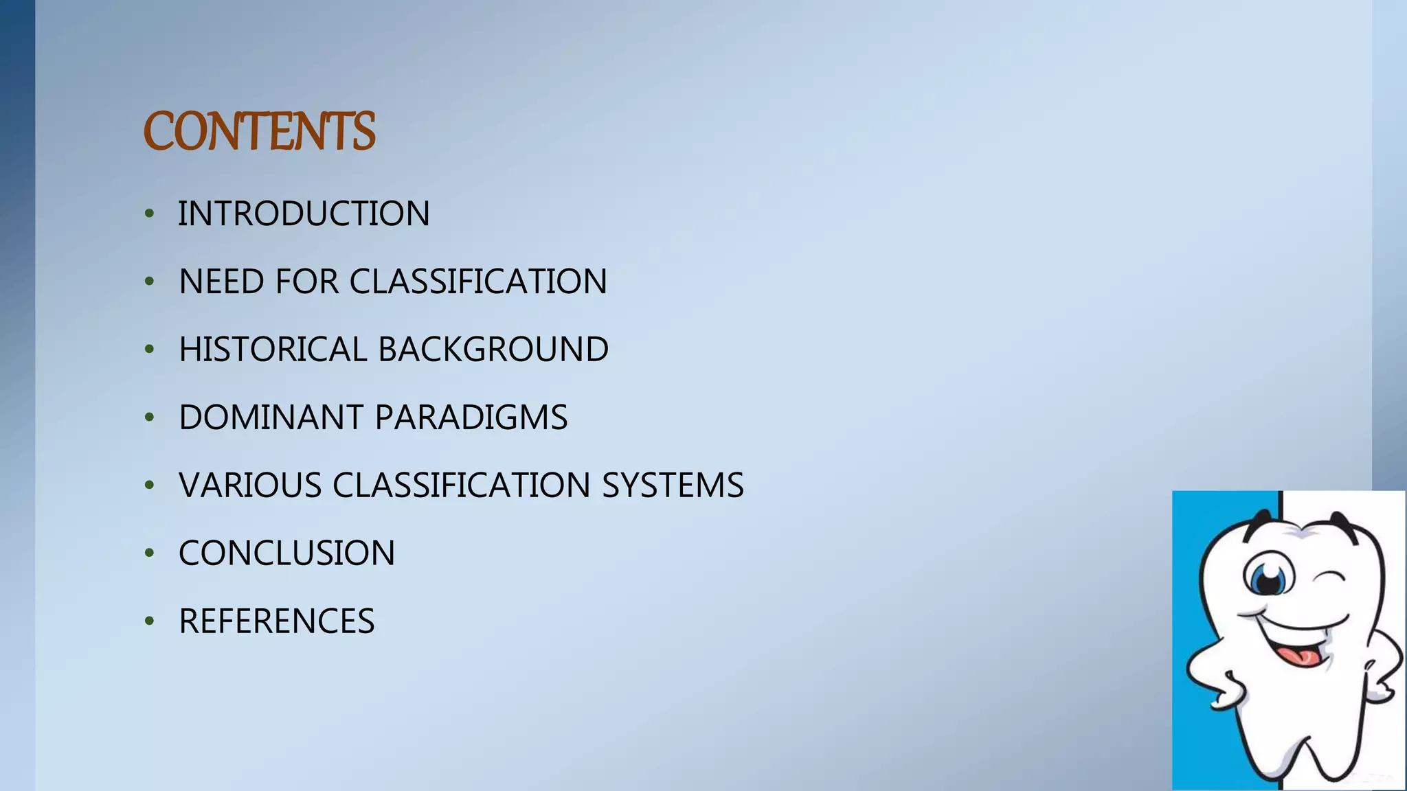 classification of periodontal diseases | PPTX