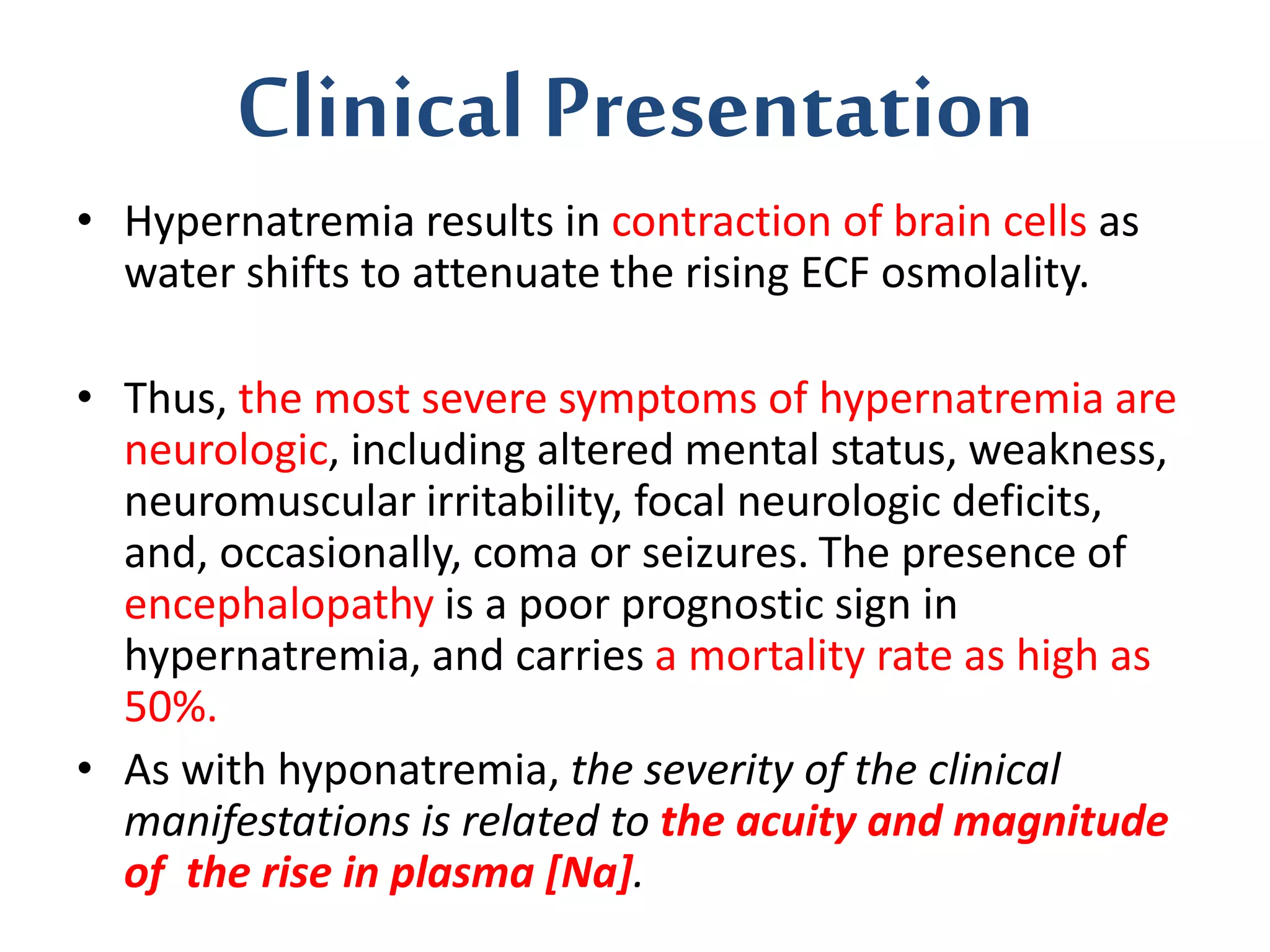 hypernatremia | PPTX