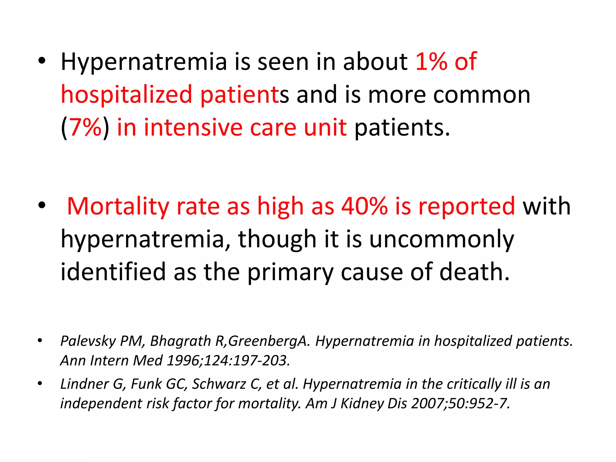 hypernatremia | PPTX