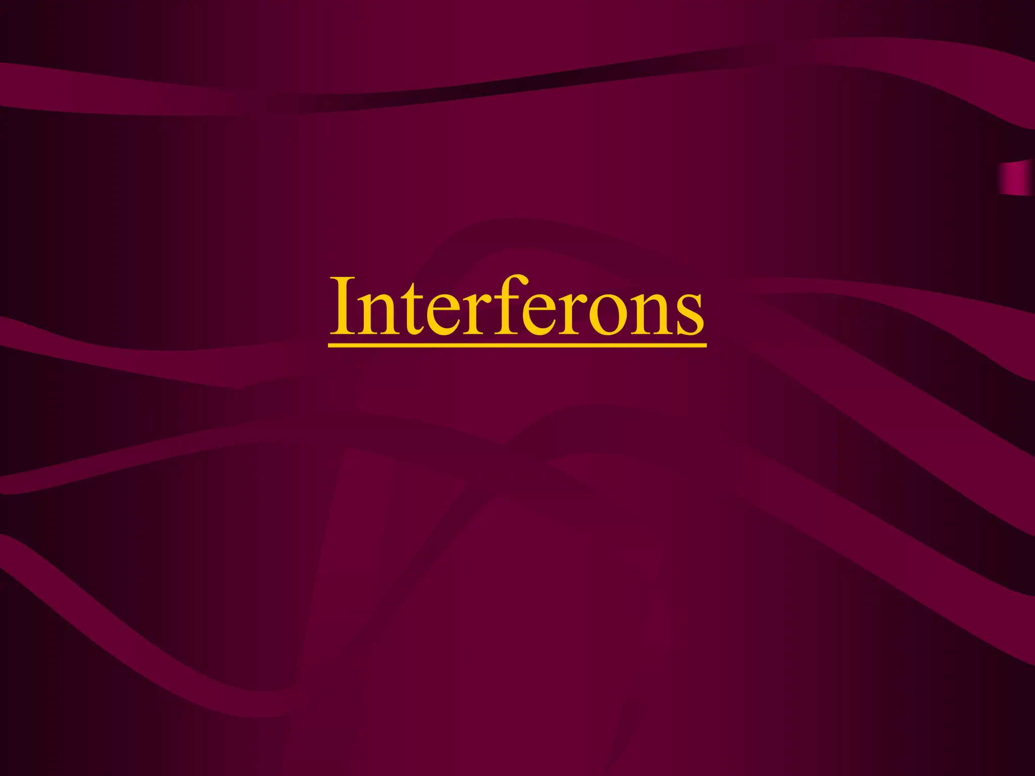Interferons.pptx. | PPTX