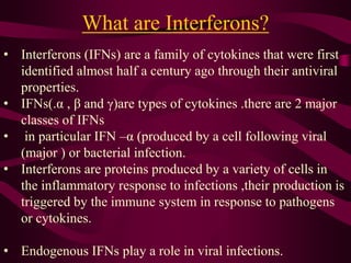 Interferons.pptx. | PPTX