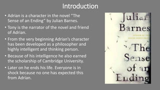 Adrian's suicide : Waste or Impressive | PPT