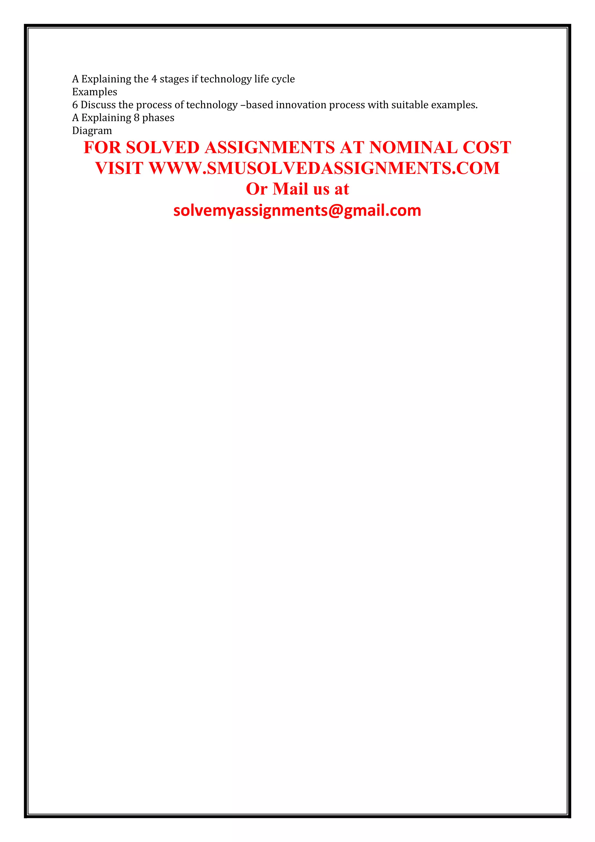 SEM 4 OM SUMMER 2014 ASSIGNMENTS | PDF