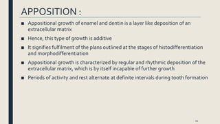 Tooth development, eruption & applied aspects | PPTX