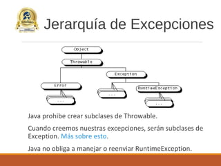 EXCEPCIONES JAVA | PPT