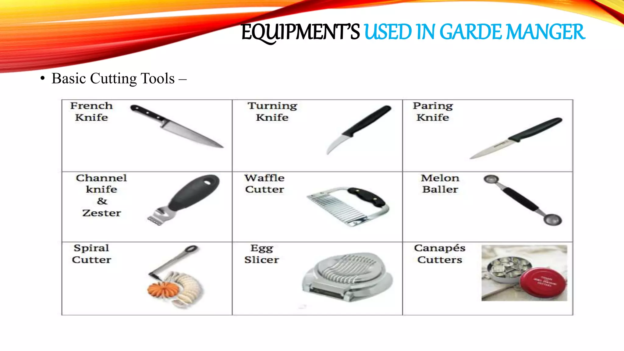 GARDE MANGER & CHARCUTERIE | PPTX