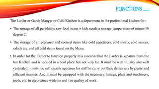 GARDE MANGER & CHARCUTERIE | PPTX