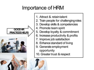 hrm class notes and important topic from india | PPTX