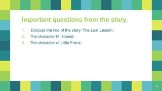 Sem 5 last lesson | PPT