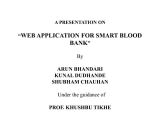 project on blood bank system.pptx