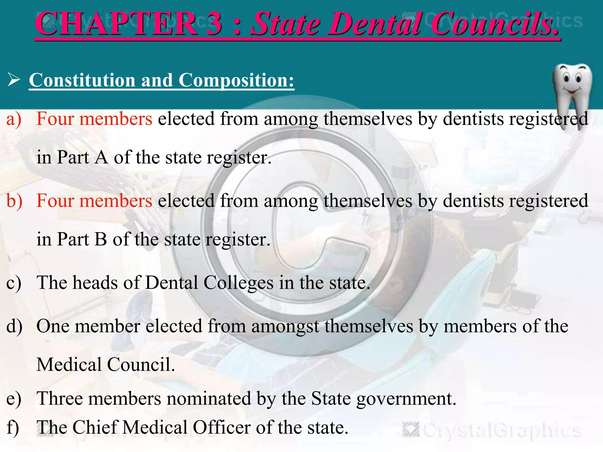 Dentist Act of India, DCI & IDA | PPTX