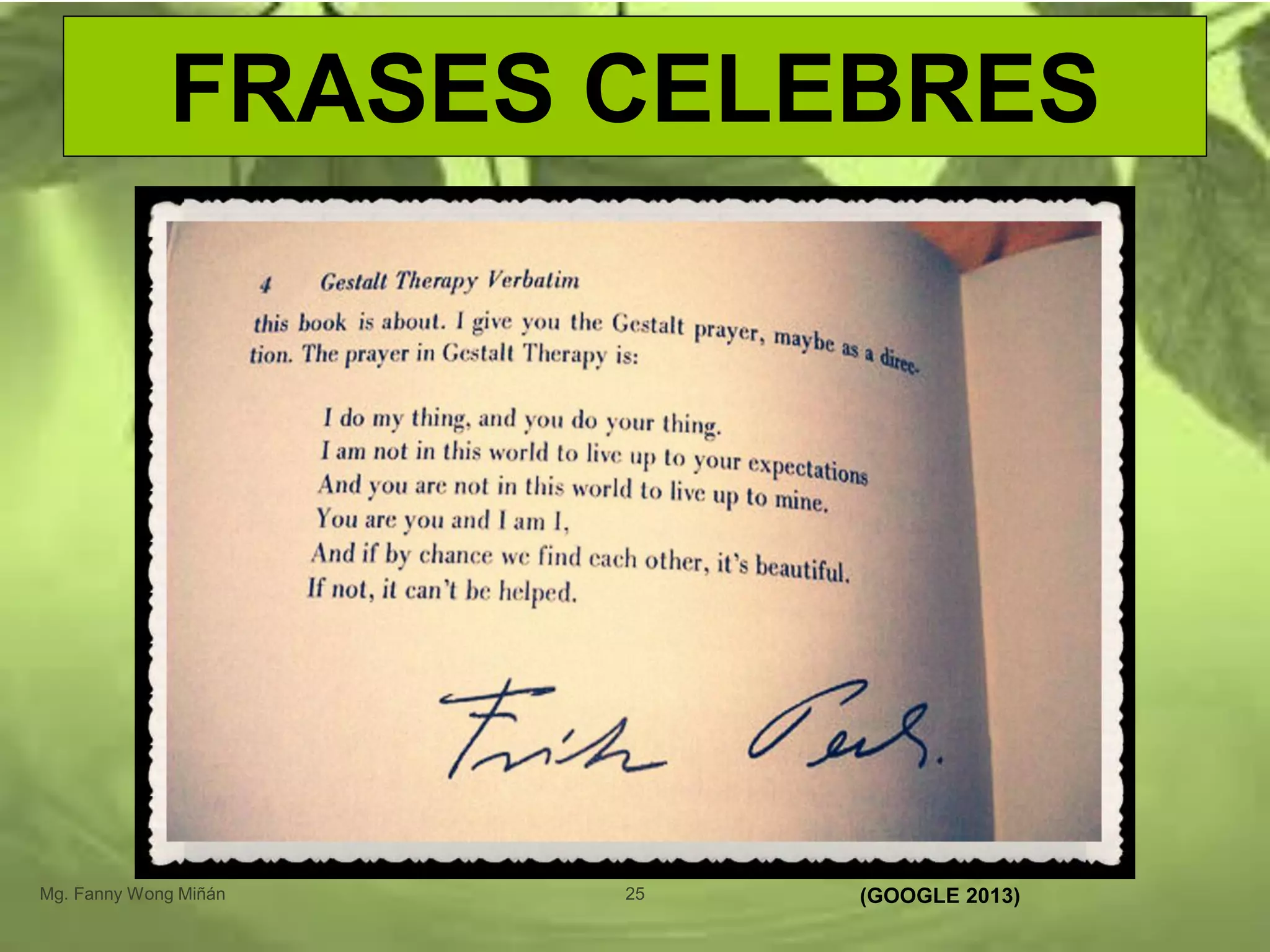 TEORIAS DE LA PERSONALIDAD - FRITZ PERLS -CARL ROGERS - ERIC BERNE ...