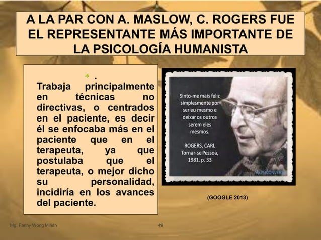 TEORIAS DE LA PERSONALIDAD - FRITZ PERLS -CARL ROGERS - ERIC BERNE ...