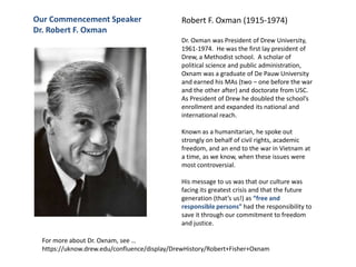 Our Commencement, June 10, 1963 | PPT