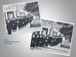 Our Commencement, June 10, 1963 | PPTX