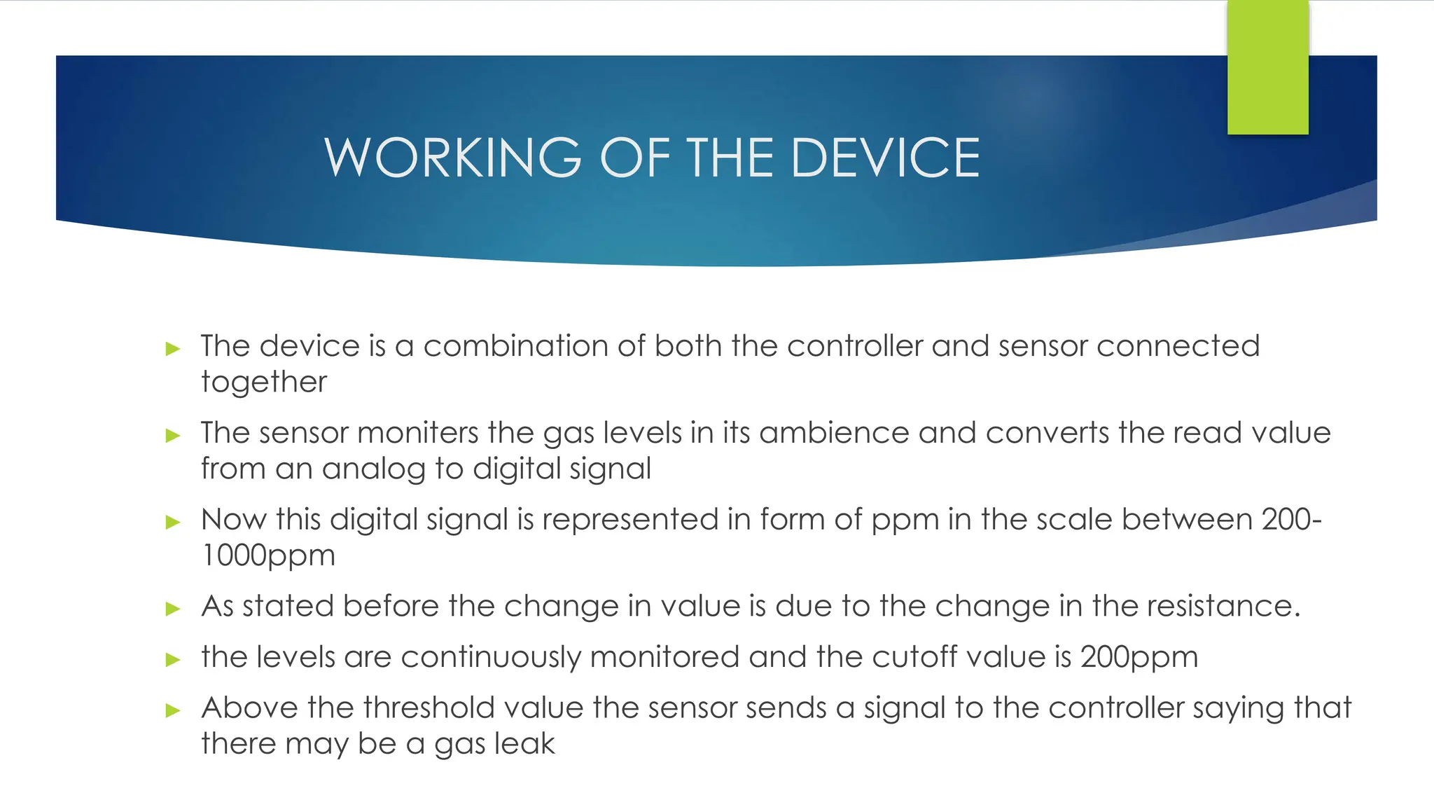 Iot Based Gas Leakage Detection And Control Pptx Internet Of Things