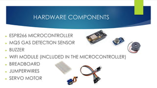 iot based gas leakage detection and control.pptx